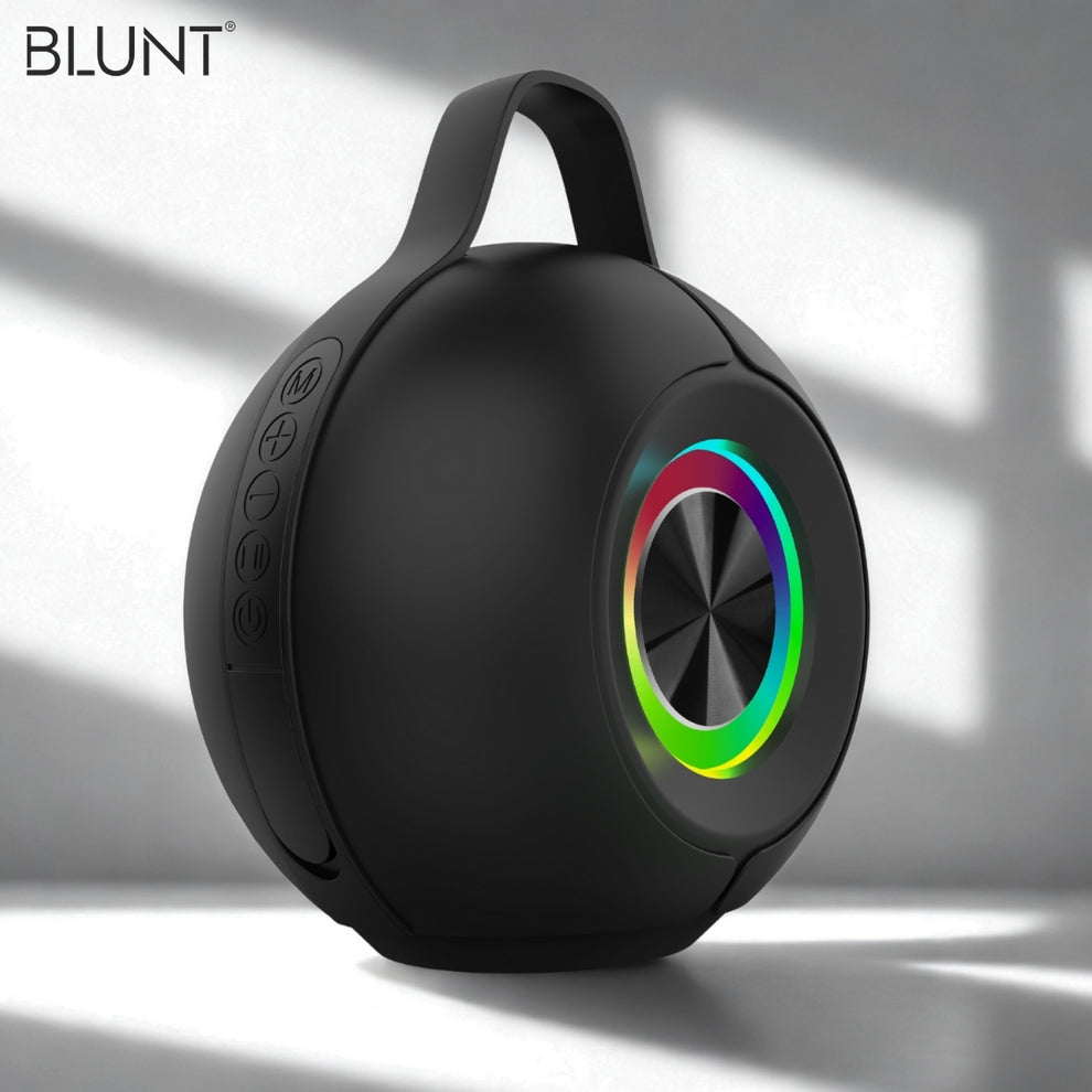 BLUNT SOUNDWAVE B5 – 15W RGB Bluetooth Speaker with 12H Playtime, TWS ...
